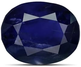 Astro Cart Iolite Stone Original 6.50 Carat Oval Shape Nili Stones 7.15 ...