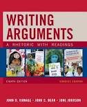 Writing Arguments, Concise Edition: A Rhetoric with Readings 5th (fifth ...