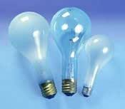 Sylvania 300 Watt Incandescent PS35 Light Bulb with Inside Frost Finish ...