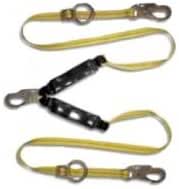 FallTech ClearPack "Y" Leg Twin Shock Lanyard - Fall Arrest Restraint ...