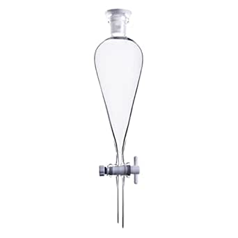 ULTECHNOVO Separatory Funnel 500ml 500ml Separating Funnel with Joints ...