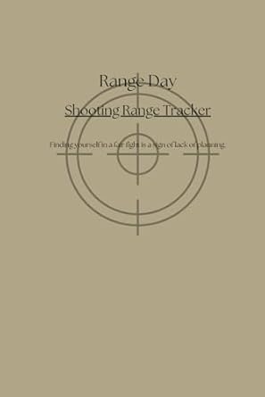 Shooting Range Tracker: Shot Tracker Journal: Thimasses, Warren: Amazon ...