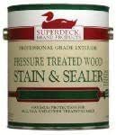 Superdeck Dpi020144-16 Pressure Treated Oil Base Wood Stain, Valley, 1 ...