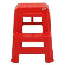 Supreme Stepper Stool (Color -Red) : Amazon.in: Home & Kitchen