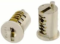 (Chrome) Office Furniture Replacement Lock Core for Haworth SL137 ...