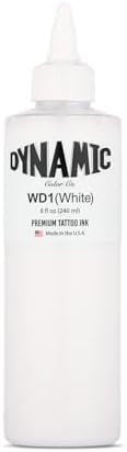 Amazon.com: Dynamic Color Co- White Tattoo Ink, Made in USA, Sterilized ...