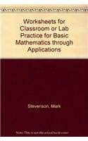 Worksheets for Classroom or Lab Practice for Basic Mathematics through ...