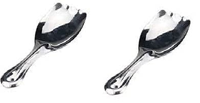 Buy Stainless Steel Rice Panja Small Rice Serving Spoon Set of 2(Size ...