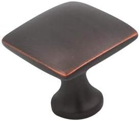 allen + roth Aged Bronze Square Cabinet Knob - Amazon.com