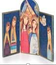 Amazon.com: DEMDACO Nativity Hinged Tryptic Table Art : Home & Kitchen