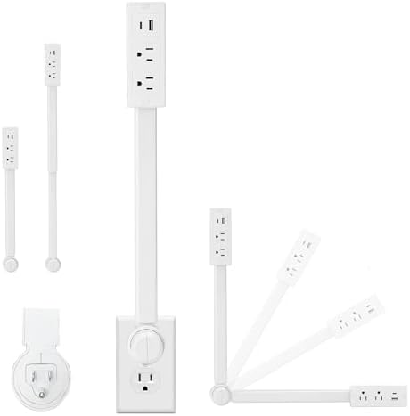 Amazon.com: Extendable Rotating Outlet,Expandable 18-27.5 Inches, with ...