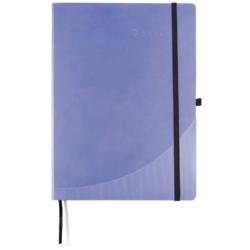 WRITING BOOK PURPLE A6 FORAY HARD COVER FEINT RULED 80 GSM IVORY PAPER ...