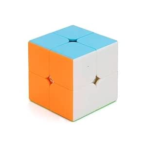 CUBEMATE MoYo Lingpo 2x2 Speed Cube Strickerless 2 Layer Magic Cubes ...