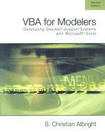 VBA for Modelers Developing Decision Support Systems Using Microsoft Excel , 2ND EDITION ...