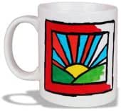 Ceramic Paint Your Own Mug & Paints Set : Amazon.co.uk: Home & Kitchen