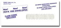 Amazon.com : Imprinted HCFA |CMS 1500 Small Envelopes - Case of 1000 ...