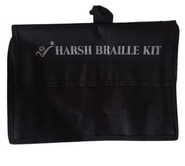 Buy Harsh Enterprises Braille Kit For Blind People With Abacus Stylus Geometry Combo Pack Of 13 ...