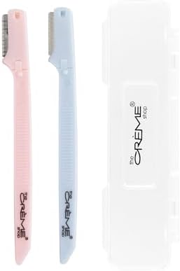 Amazon.com: The Crème Shop Portable Precision Razors + Travel Case ...