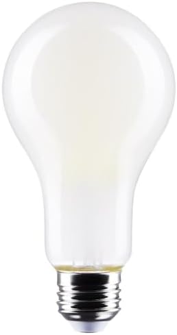 Satco S12448 LED High-Lumen A21 Filament Bulb, 150W Replacement, White ...