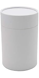 Amazon.com: WENPACK 12Pack Paperboard Tube with Lid Round Can Canister ...