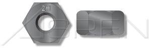 (8 pcs) 2-1/2"-4, Hex Heavy Nuts, Single Chamfered, Washer Faced, Grade ...