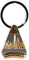 Amazon.com: Washington DC Pewter Keychain, Washington DC Keychains, DC ...