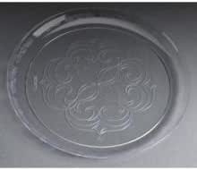Amazon.com: Royal Plasticware, PW2100, 10.25" Scroll Plate, Clear ...