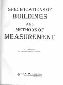 Amazon.in: Buy Specifications of Buildings and Methods of Measurement ...