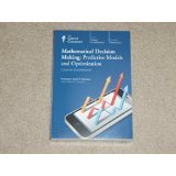 Mathematical Decision Making: Predictive Models and Optimization (Great ...