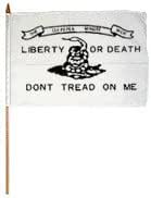 Amazon.com : One Dozen Culpeper Minutemen 12x18in Stick Flags. : Patio ...