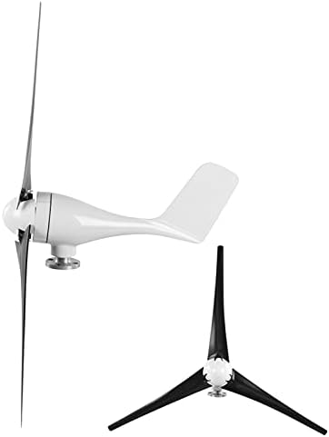 Amazon.com: 1200W Small Wind Turbine 3 Blades Wind Turbine DC 12V 24V ...