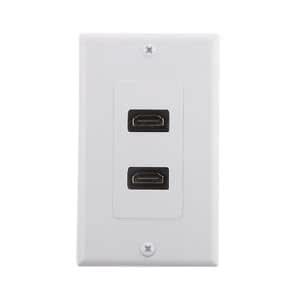 Amazon.in: Buy HDMI Wall Plate Mount Faceplate Socket for DVD TV Box ...