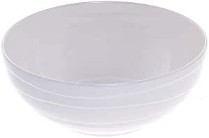 Jamie Oliver - Waves Off White Fine Porcelain Bowl - 24 cm : Amazon.co ...