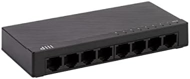 Amazon.com: Monoprice 8‑Port Fast Ethernet Unmanaged Network Switch ...