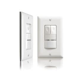 Ultrasonic Wall Switch Occupancy Sensor, 24V, Grey: Wall Light Switches ...