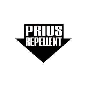Makarios LLC Black Prius Repellent Cars Trucks Vans Walls Laptop MKR ...