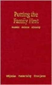 Putting Family First Cl: Jordan Et: 9781857281651: Amazon.com: Books