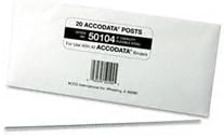Amazon.com : ACCO Data Flex 8-1/2 Nylon Posts for Top/Bottom Loading ...