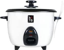 Amazon.com: KOTO Electric Rice Cooker with Tempered glass lid, (2 sizes ...