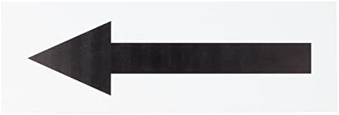 Slide To Open Arrow Left Door Sign 300mm x 100mm - Rigid Plastic ...