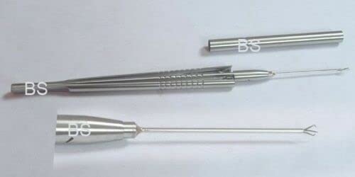 SS Vitreous 20Gauge Vitrectomy foren body Forceps Ophthalmic ...
