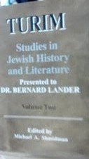 Amazon.com: Turim: Studies in Jewish History and Literature, Presented ...
