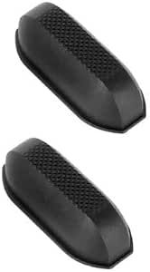 1Pair Black Replacement Plastic Stud Luggage Feet Pads Baggage ...