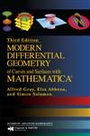 Modern Differential Geometry of Curves and Surfaces with Mathematica ...