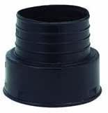 Amazon.com: ADS 4 in. 4 in. Dia. Polyethylene Snap Adapter : Electronics