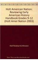 Reviewing Early American History Handbook Grades 9-12: Holt American ...