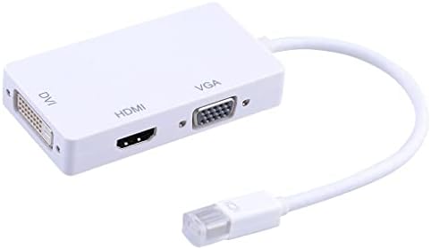 Mini Display Port DP Thunderbolt to HDMI VGA DVI Adapter MacBook Pro ...