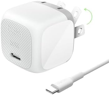 Amazon.com: Belkin USB C Charger Block 20W, Fast Charging Block, Type C ...