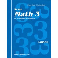Saxon Math 3 Meeting Book: Larson: Amazon.com: Books