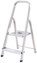 Arrow by ABRU 2 Tread Aluminium Step Ladder : Amazon.co.uk: DIY & Tools
